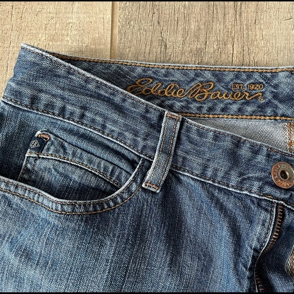 Eddie Bauer | Jeans | Womens Eddie Bauer Jeans Wide Leg Style Curvy ...